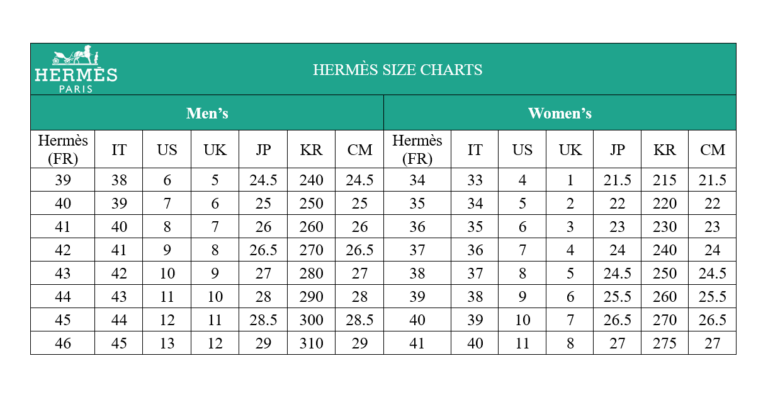 Size Chart – Ganebet Store